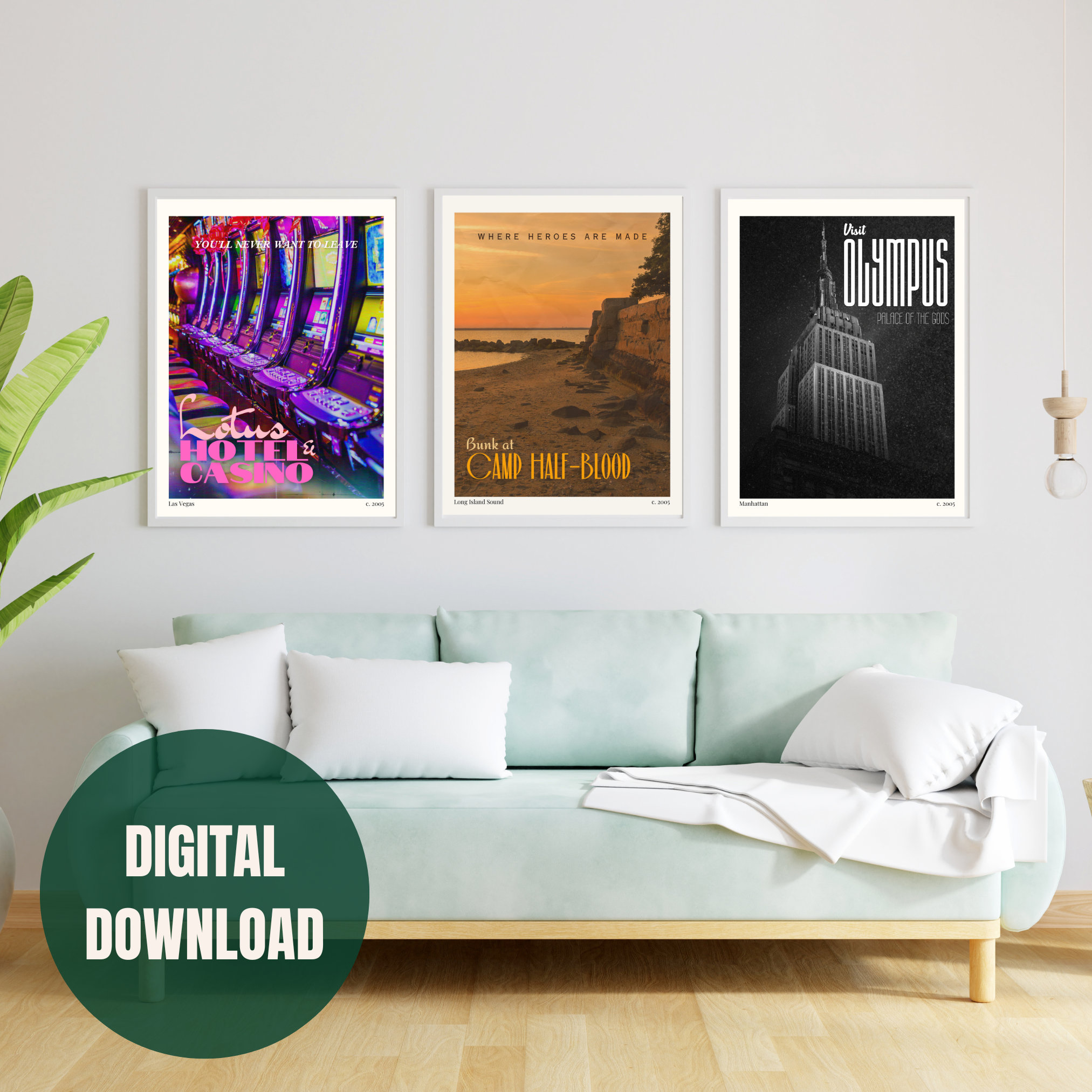 PJO Downloadable Travel Poster Pack. Vintage Aesthetic Bookish Prints ...