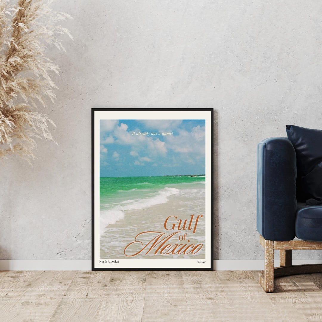 Gulf of Mexico Downloadable Travel Poster. Stay Salty Resist Beach ...