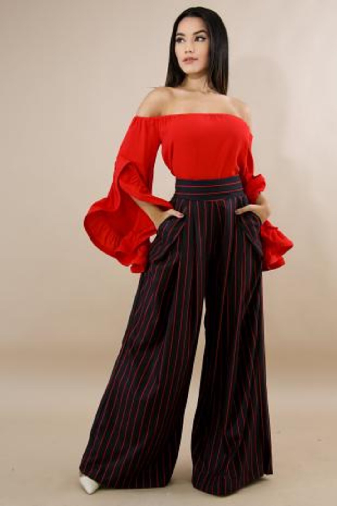 Erica Wide Leg Pants - Etsy