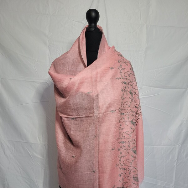 Pink Shawl - Etsy