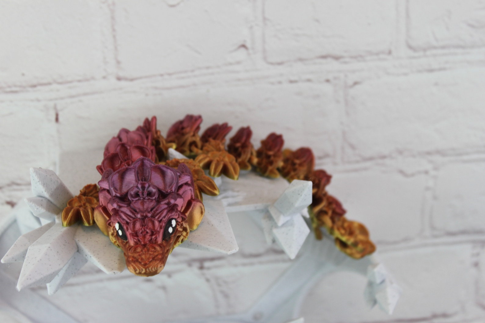 Baby Orchid Dragon - Cinderwing3d Dragon - Etsy