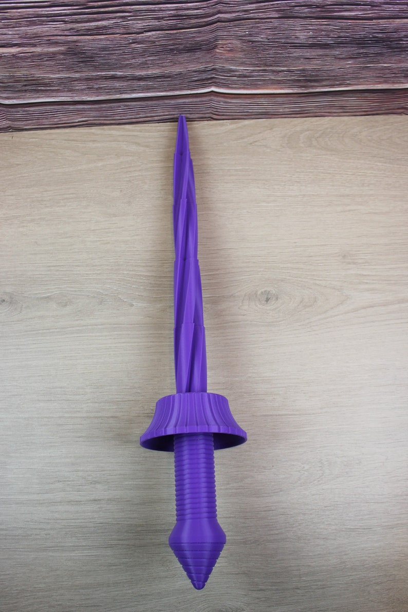 3D Printed Fantasy Drill Sword - Etsy