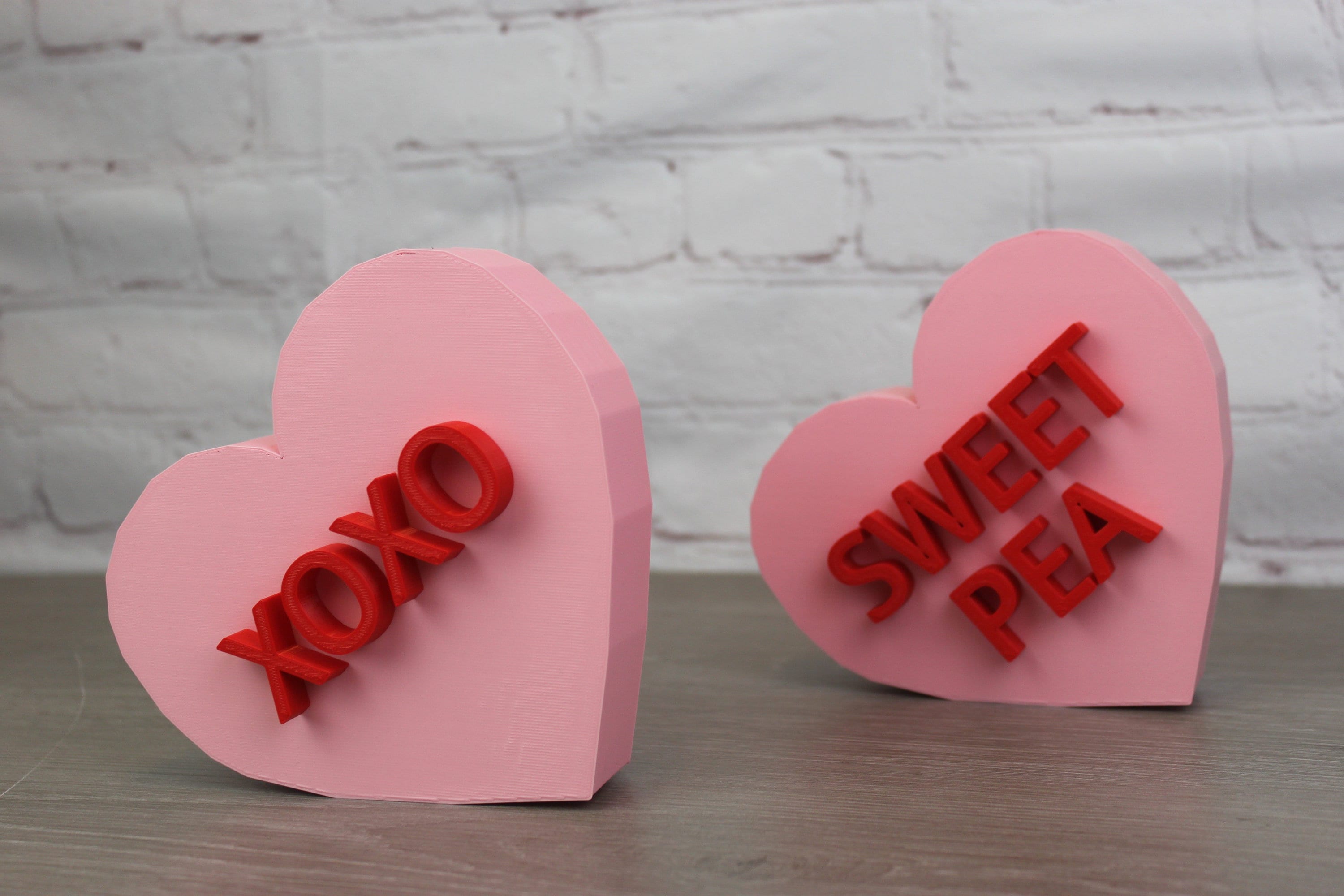Spread the Love With 3D Printed Conversation Hearts! - Etsy