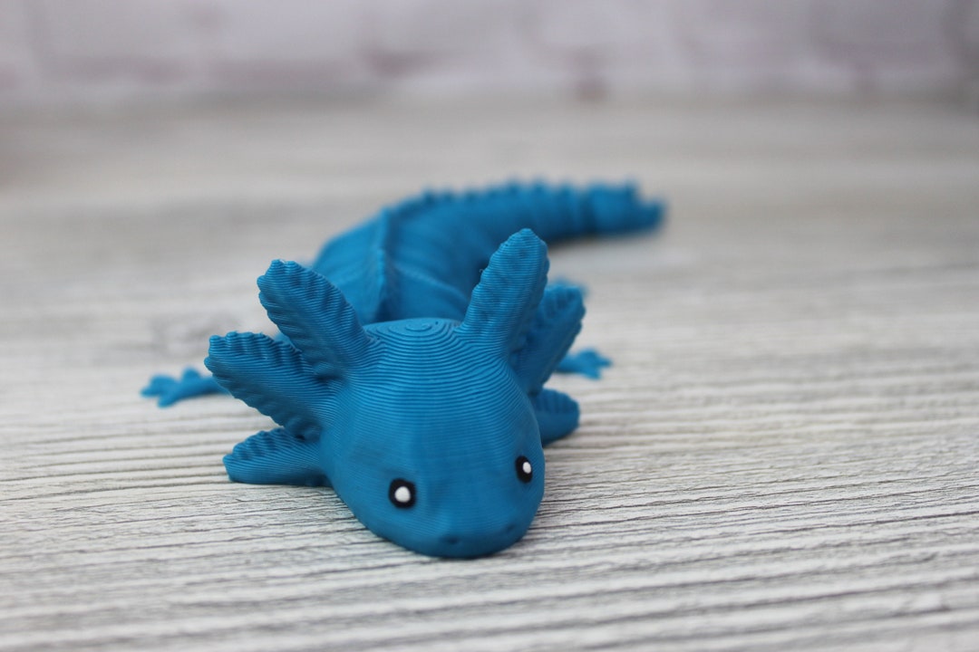 Flexible Axolotl Companion - Etsy