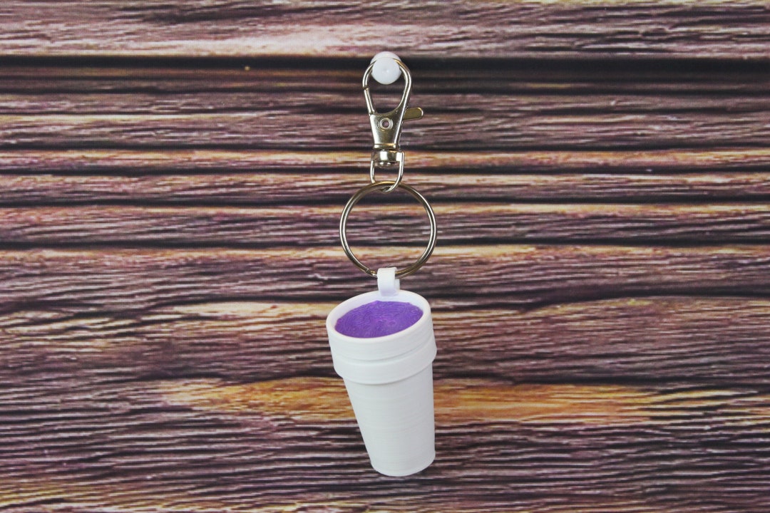 Double Cup Purple Drink Keychain - Etsy