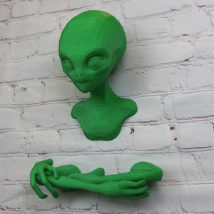 3D Printed Alien Wall Decor - Out of This World! - Etsy