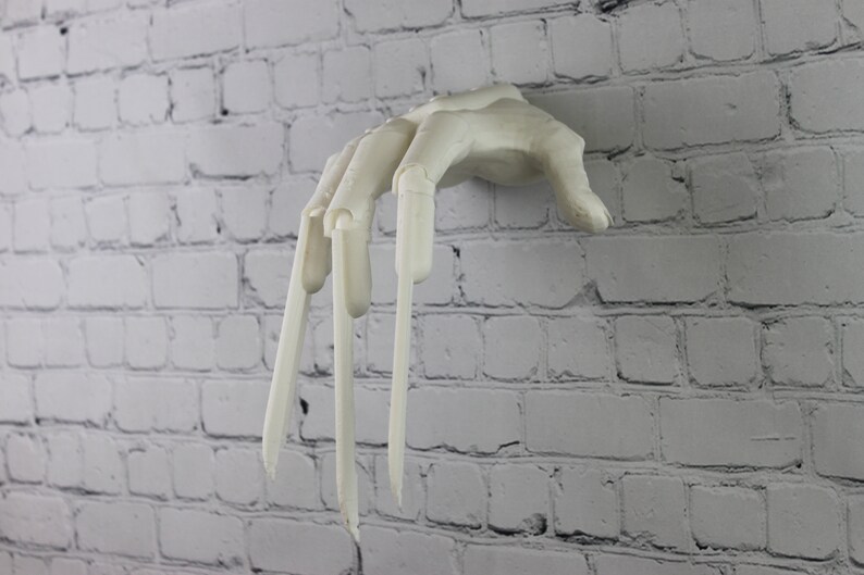 Freddy Krueger Hand Horror Decor Wall Mount - Etsy