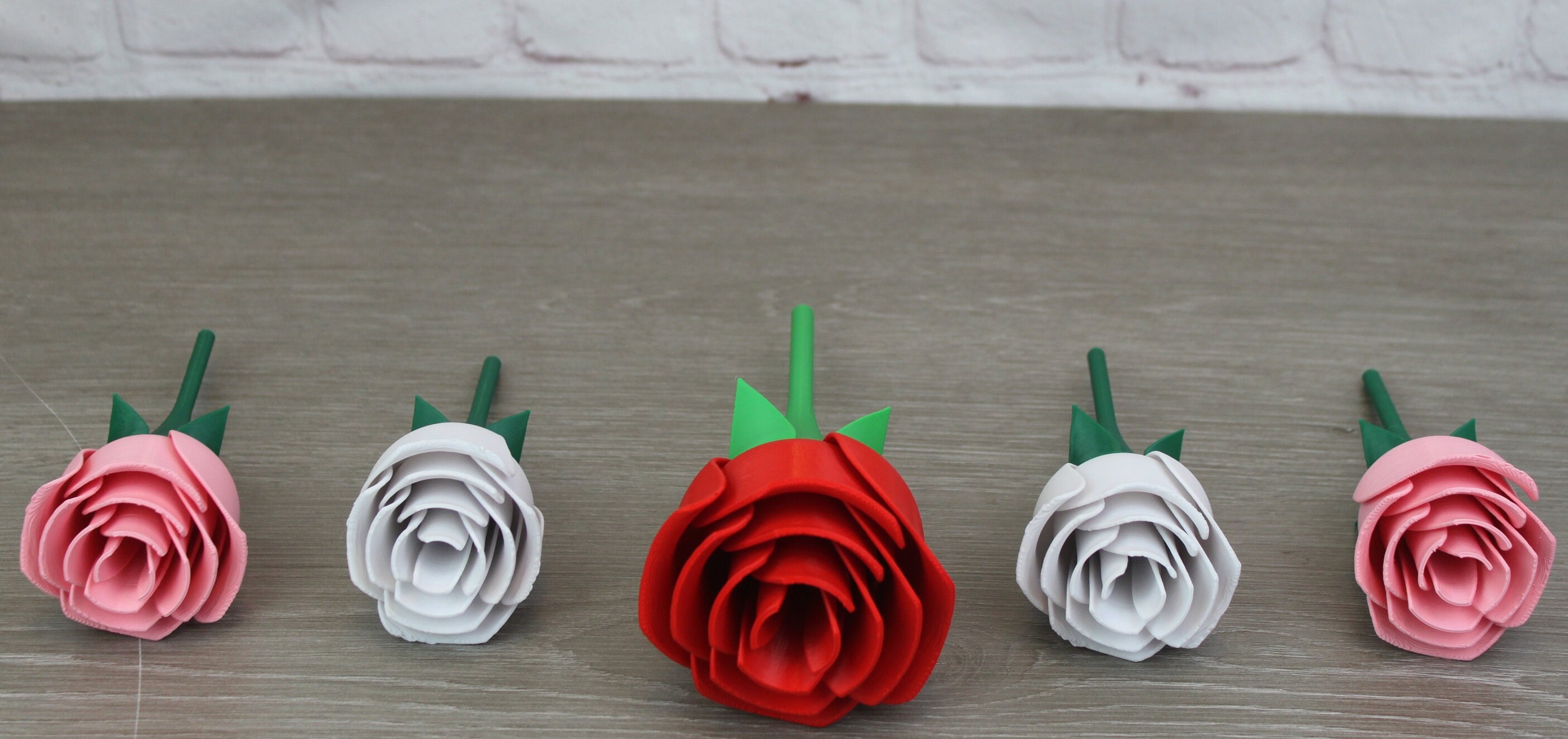 Forever Roses 3D Printed With Custom Colors - Etsy