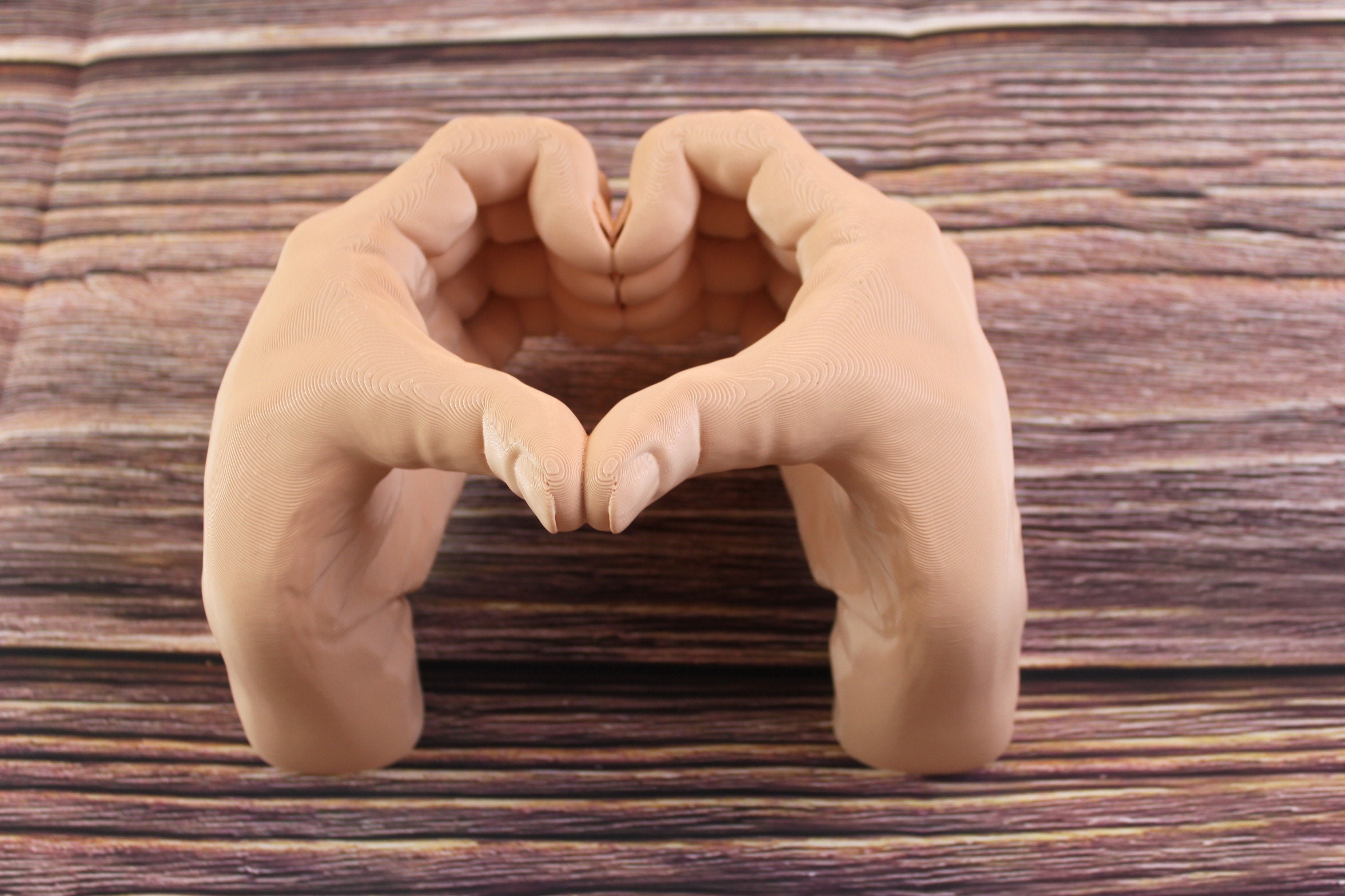 Heart Shaped Hands Wall Hanging Decoration Perfect Gift to Show Your ...