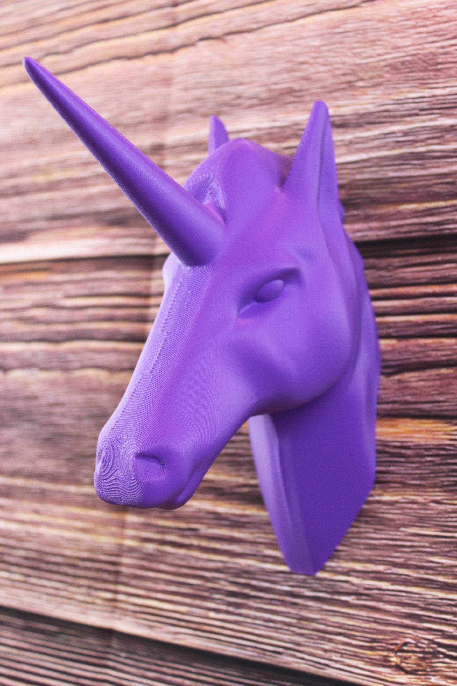 Wall Hanging Unicorn Head - Mystical Unicorn Creature Wall Mount - Many ...