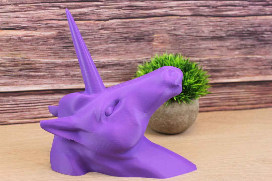 Wall Hanging Unicorn Head - Mystical Unicorn Creature Wall Mount - Many ...