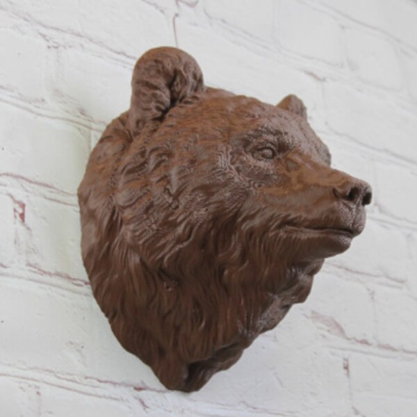 Bear Head Wall Mount - Etsy