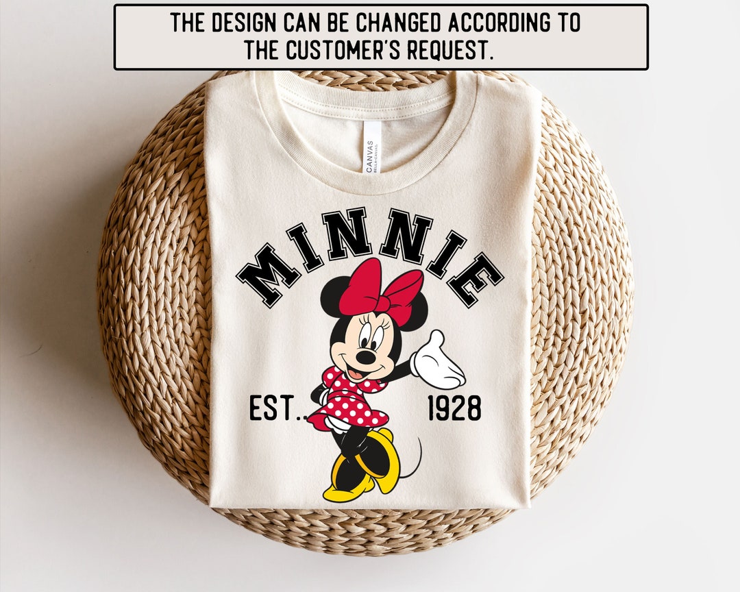 Vintage Minnie Mouse Shirt, Minnie Mouse Shirt, Minnie Character Tee ...