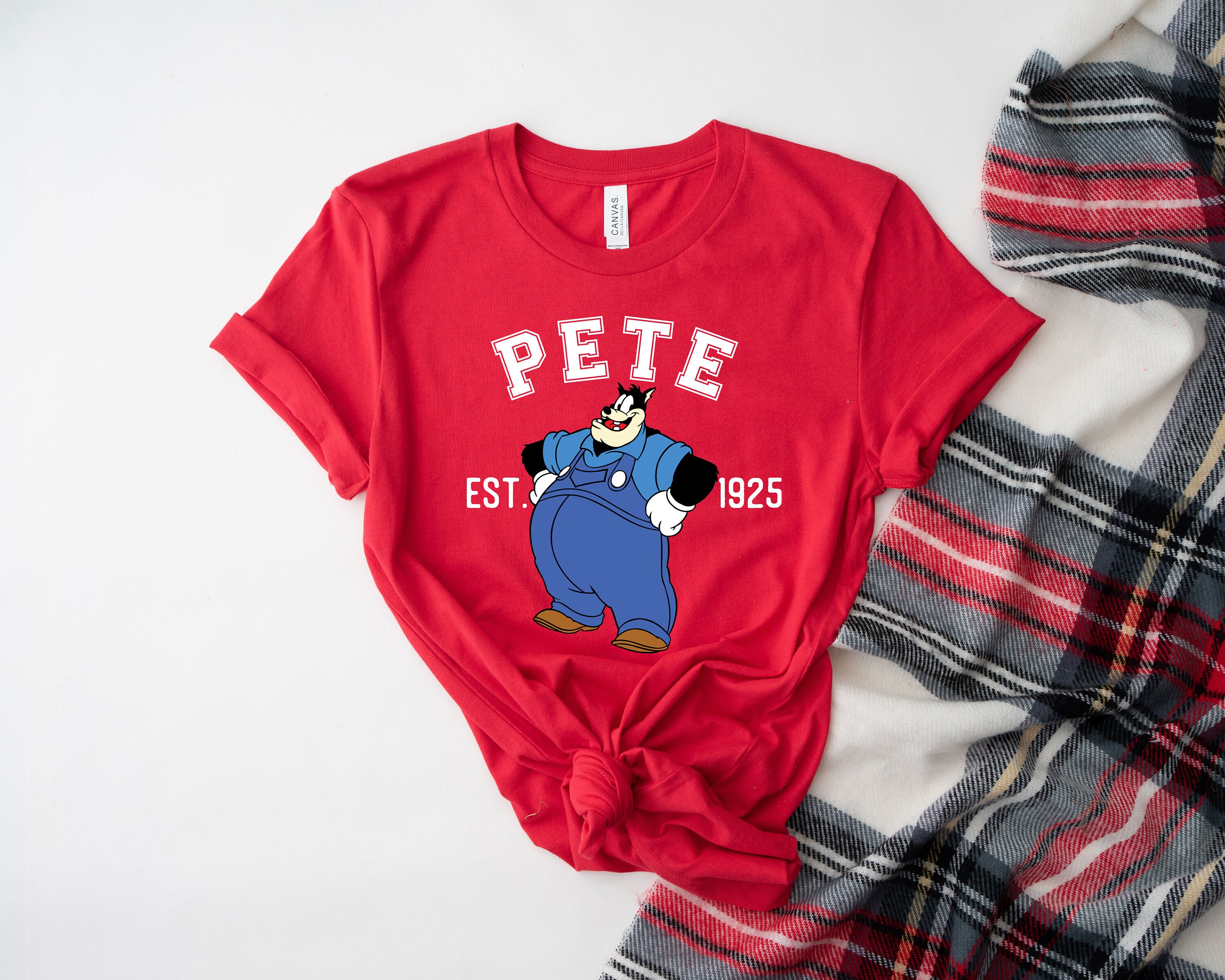 Disney Pete Shirt, Pete Shirt, Disney Pete Character , Pete From Mickey ...