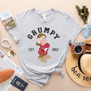 Grumpy Dwarf Shirt, Disney Grumpy Shirt, Grumpy Shirt, Dwarf Grumpy Tee, Grumpy Seven Dwarfs ...