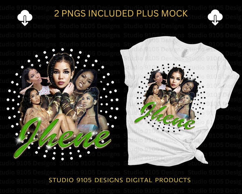 Jhene Aiko Collage PNG: Ready to Print Design (digital Download) - Etsy