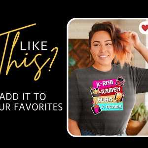 K-Culture PNG, K-Pop png, K-Pop T-Shirt Design, fertig zum Drucken ...