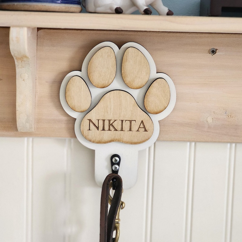 Dog Leash Holder - Etsy