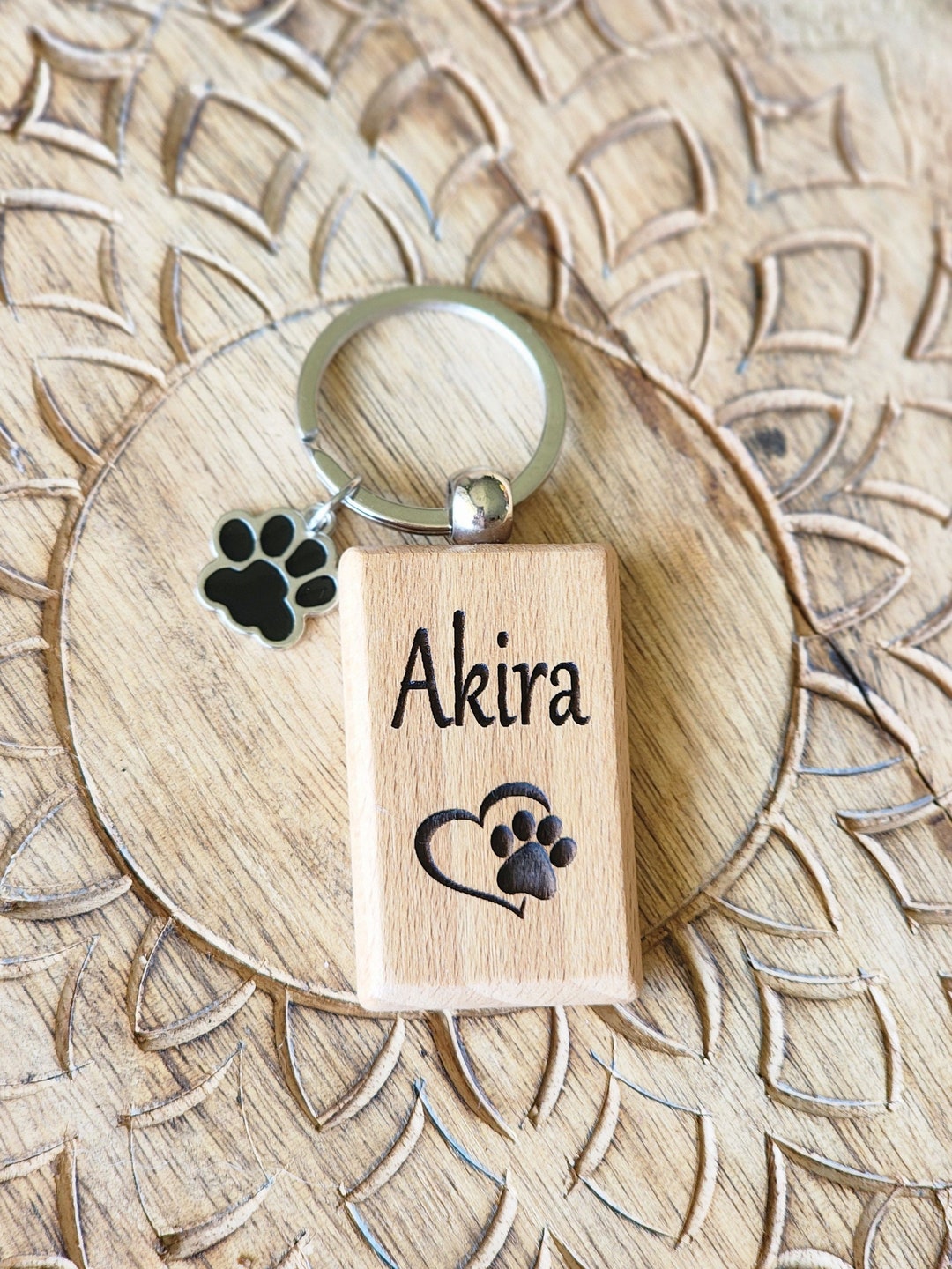 Pet Loss Keyring, Personalized Pet Memorial Keychain, Dog Memorial ...