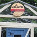 Chicken Coop Sign, Chicken Welcome Sign, Round Welcome Sign, Funny ...