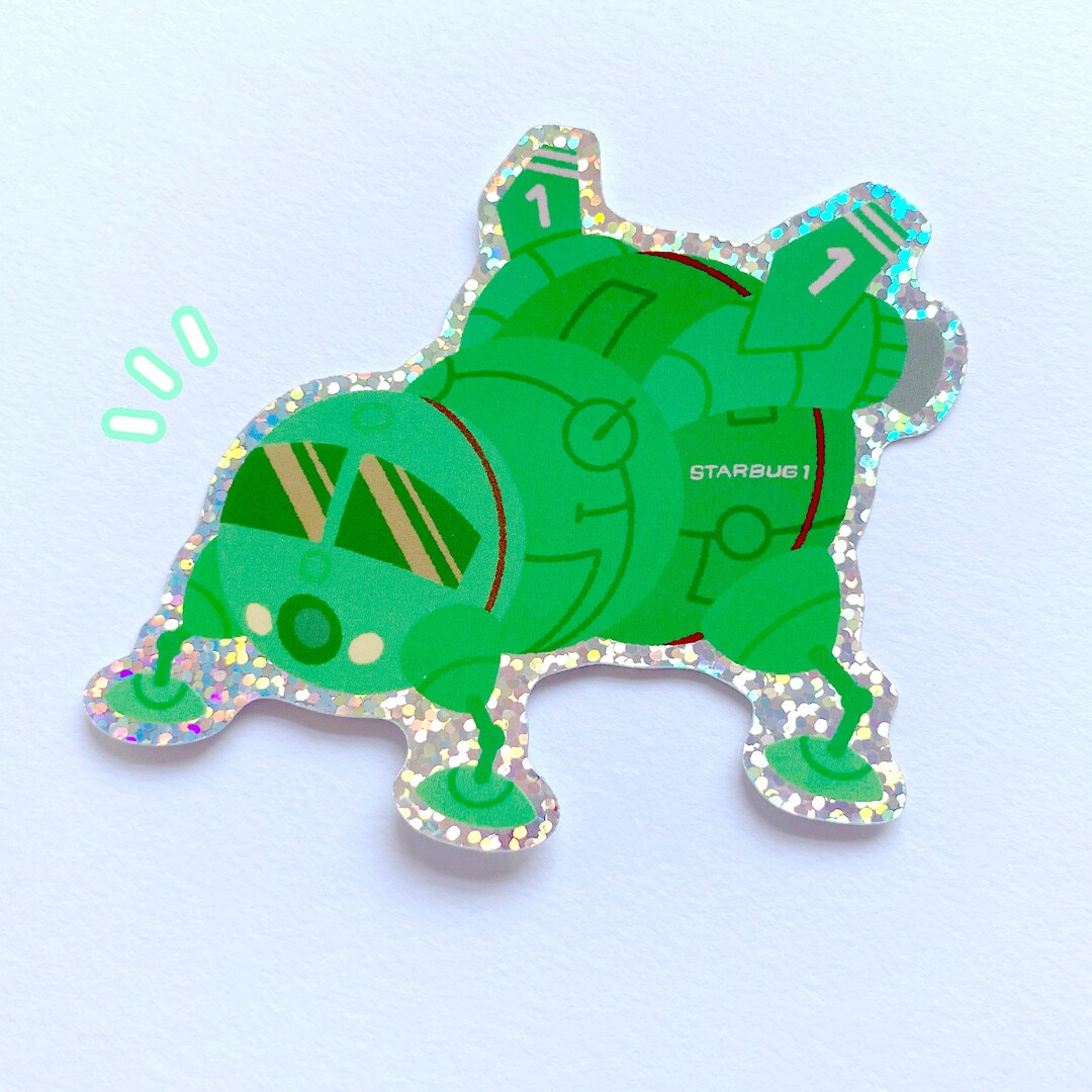 Red Dwarf Starbug Sticker || Red Dwarf TV Inspired Chibi Ship Glossy Sticker || 7.5cm / 3" - Etsy