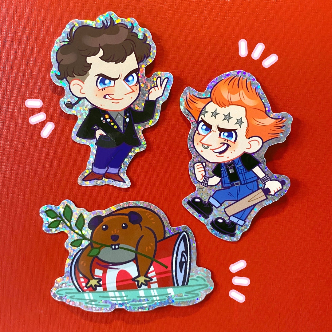 The Young Ones Chibi Rick Pratt, Vyvyan Basterd, SPG Hamster || the ...