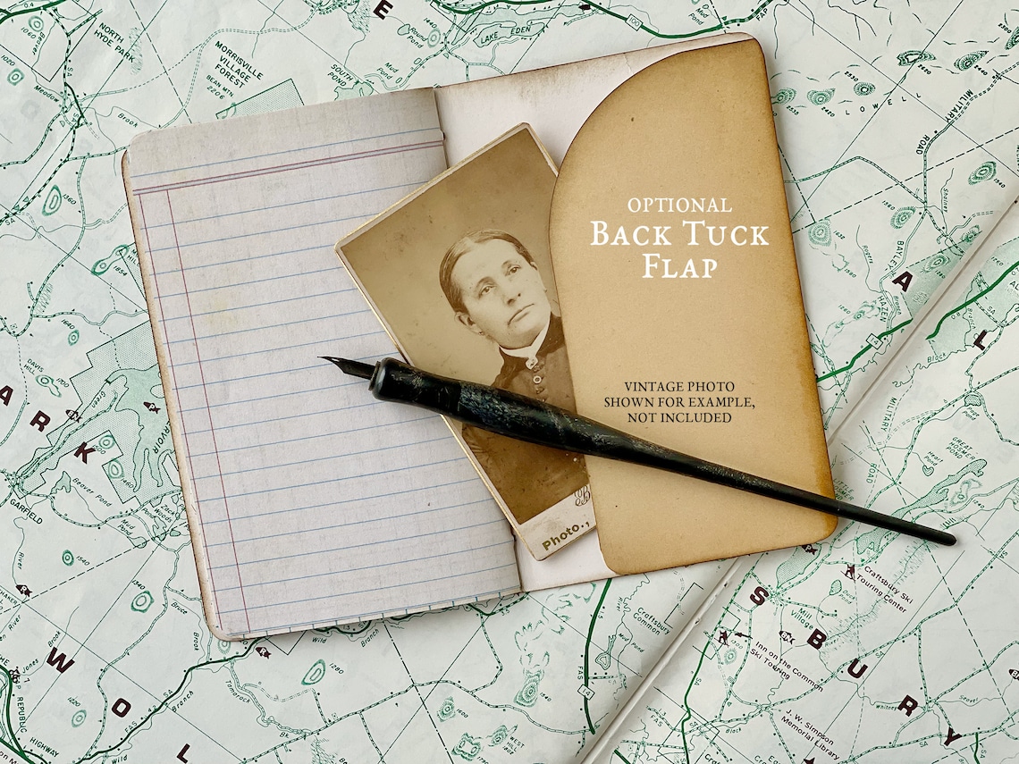 Vintage Field Notes Perfect Pocket Companion for Junk Journals and ...