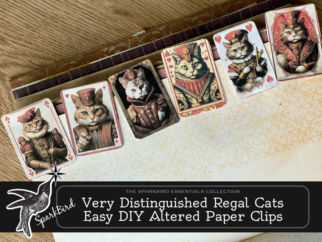 DIY Altered Cat Paper Clips-for Planners, Journals & Crafts - Embrace ...