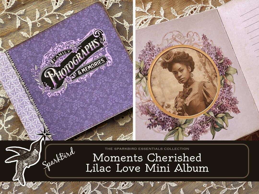 Easy Printable Mini Album Journal - Download, Print & Craft Your Lilac ...