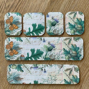 Woodland Altered Paper Clips and Tabs for Journals and Planners ...