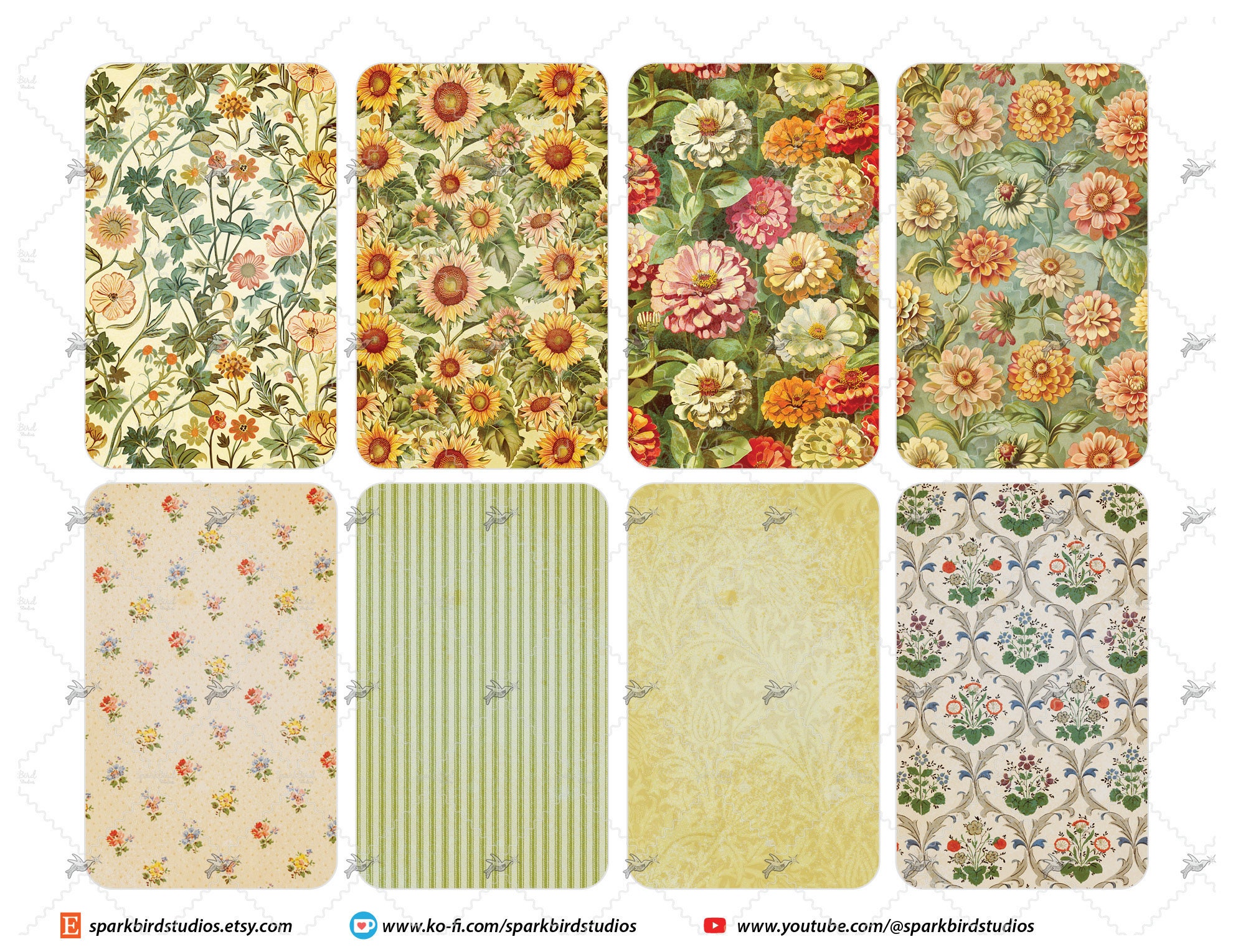 Vintage Flower Seed Packets, Altoid Tin Covers and Inserts for Candy ...