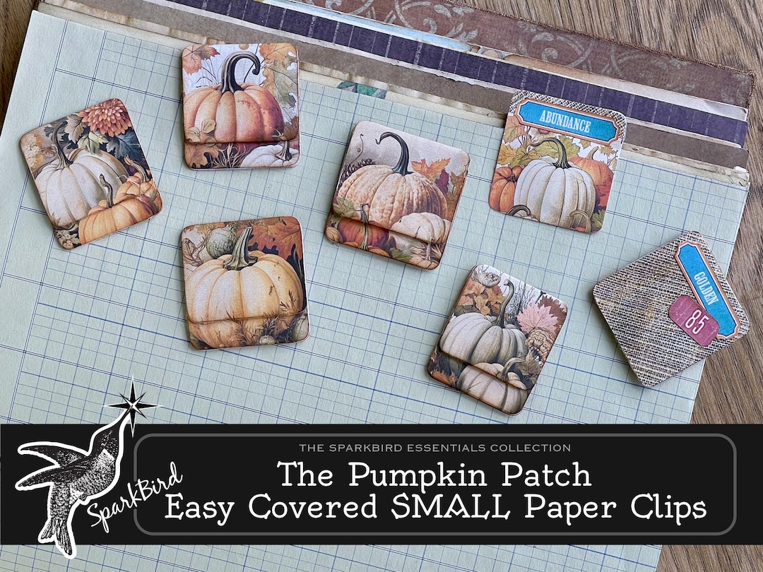 Easy Fall Covered Paper Clips the Pumpkin Patch Celebrate All the Joys ...