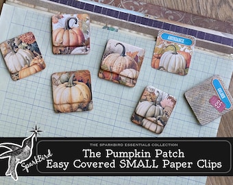 Easy Fall Covered Paper Clips the Pumpkin Patch Celebrate All the Joys ...