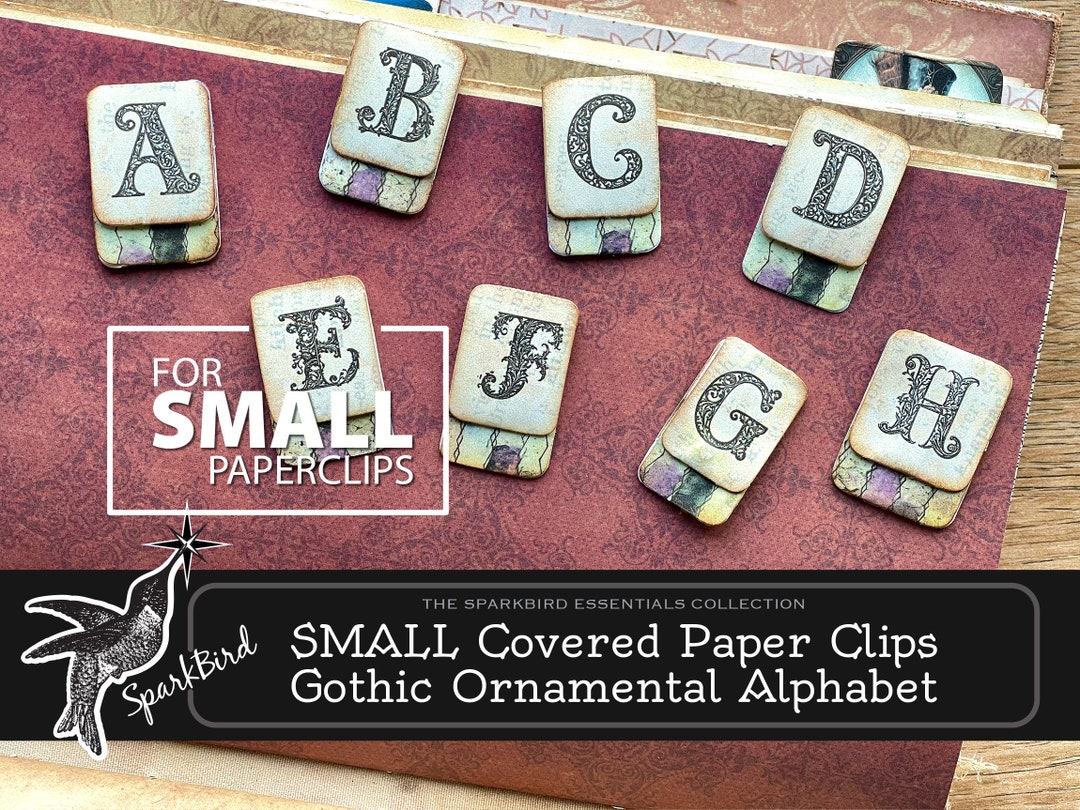 The Best SMALL Paper Clips & Tabs for Journals, Planners. Gothic ...