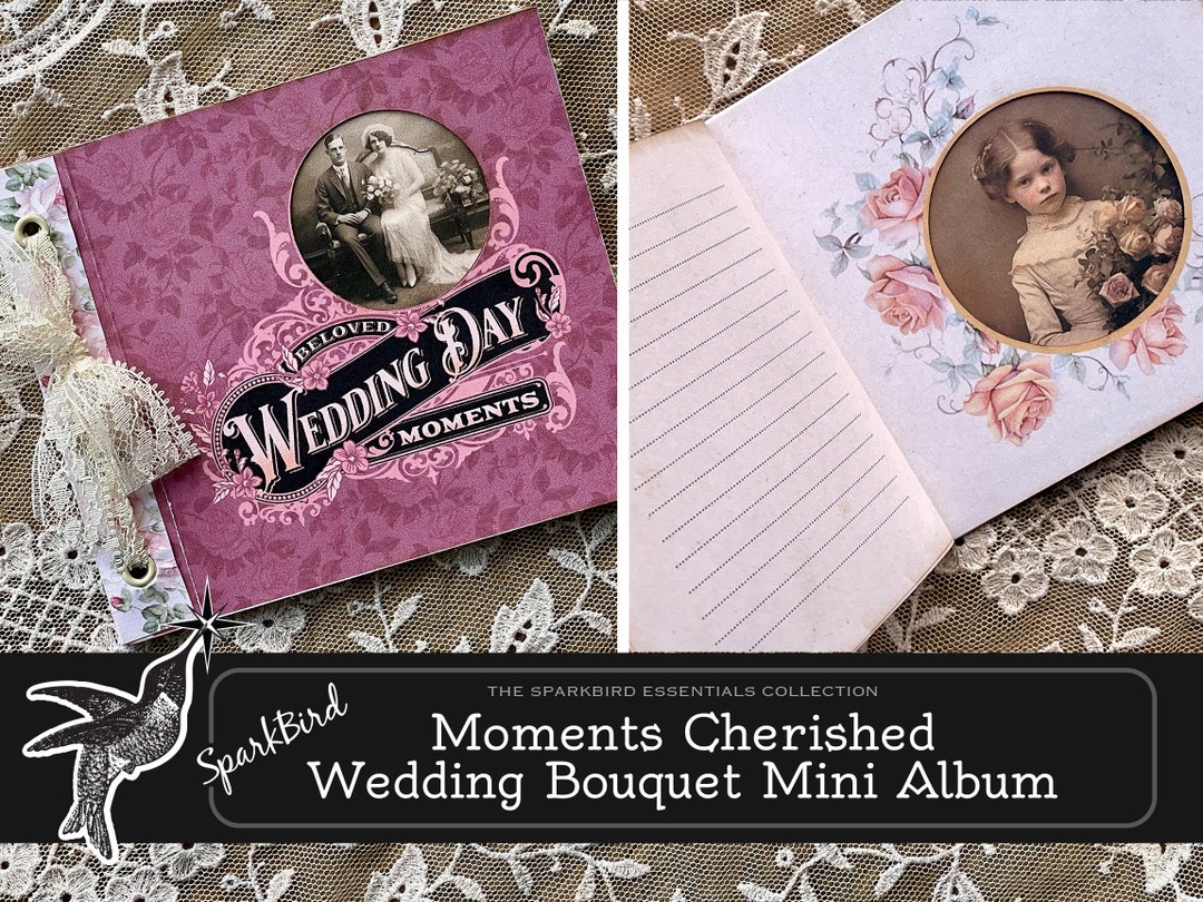 Easy DIY Mini Wedding Album - Download, Print & Craft Your Floral ...