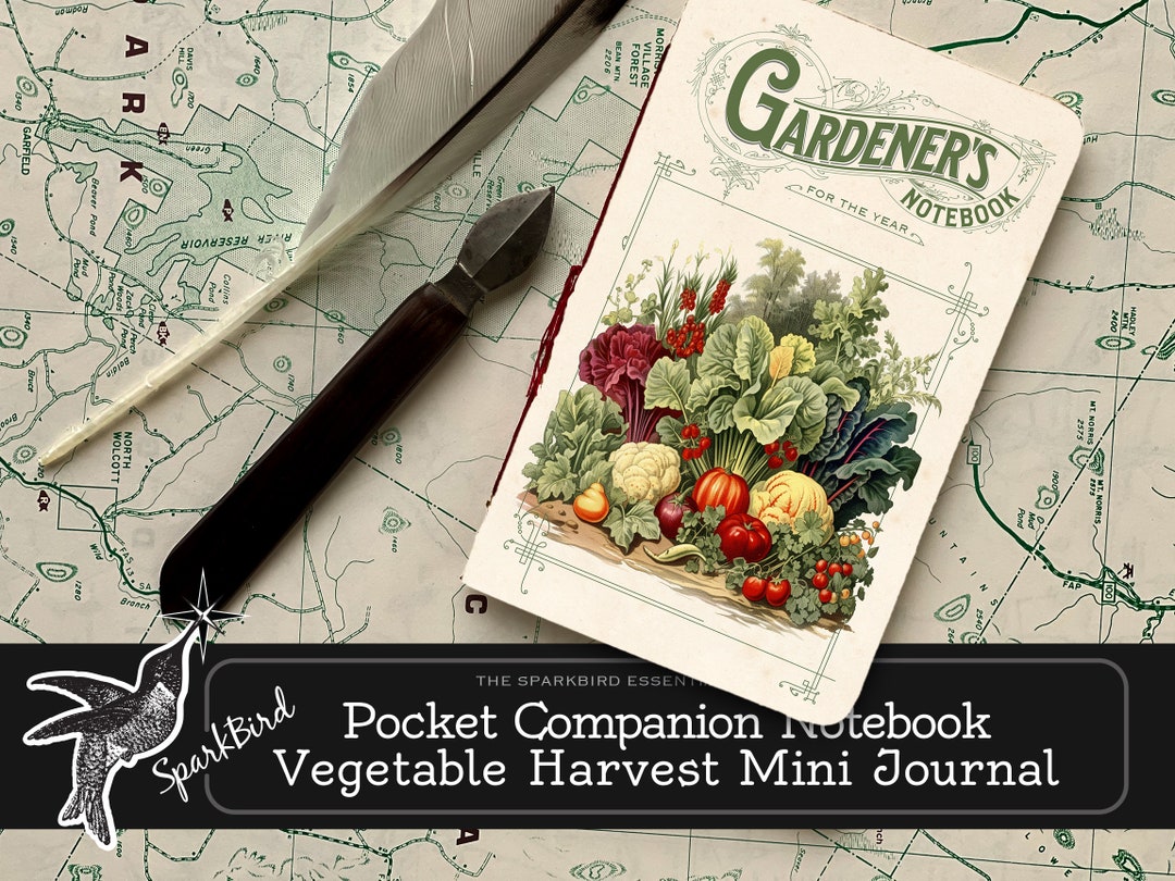 DIY Pocket Veggie Gardener Journal: Compact & Handy Notebook for ...