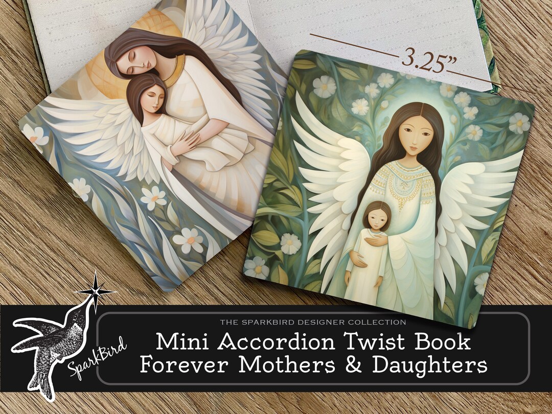 Indigenous Forever Mother & Child Angels Mini Accordion Twist Books ...