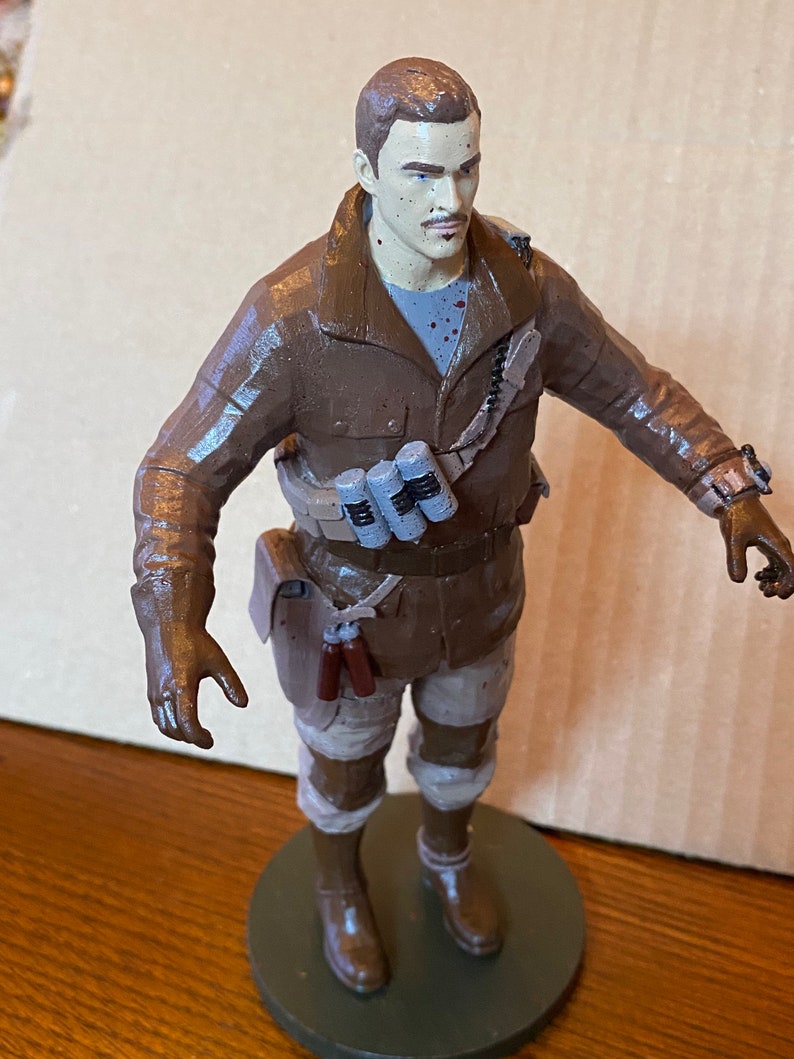 Tank Dempsey Blood Splattered Call of Duty Zombies Figurine - Etsy