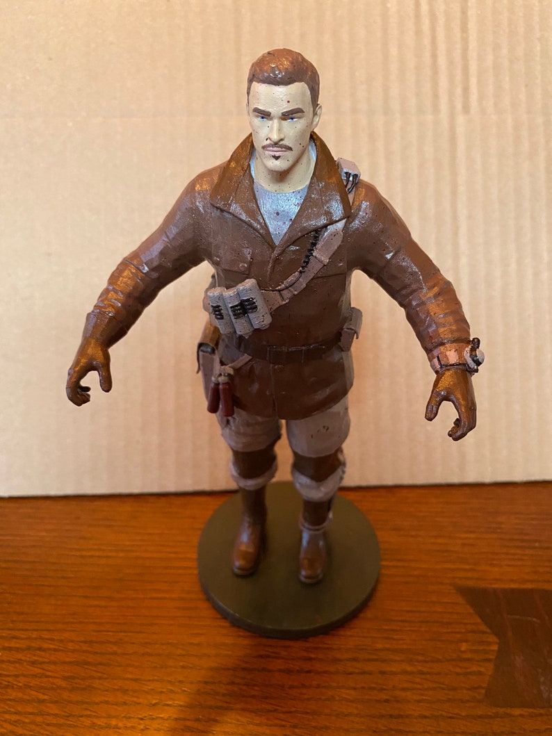 Tank Dempsey Blood Splattered Call of Duty Zombies Figurine - Etsy