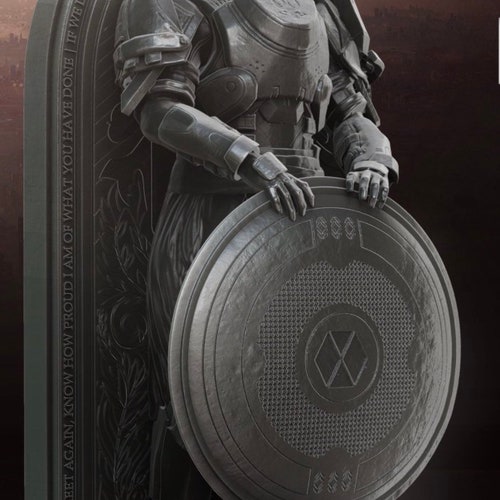 Destiny 2 Lance Reddick Memorial Figure - Etsy Destiny 2 Lance Reddick Memorial Figure - Etsy