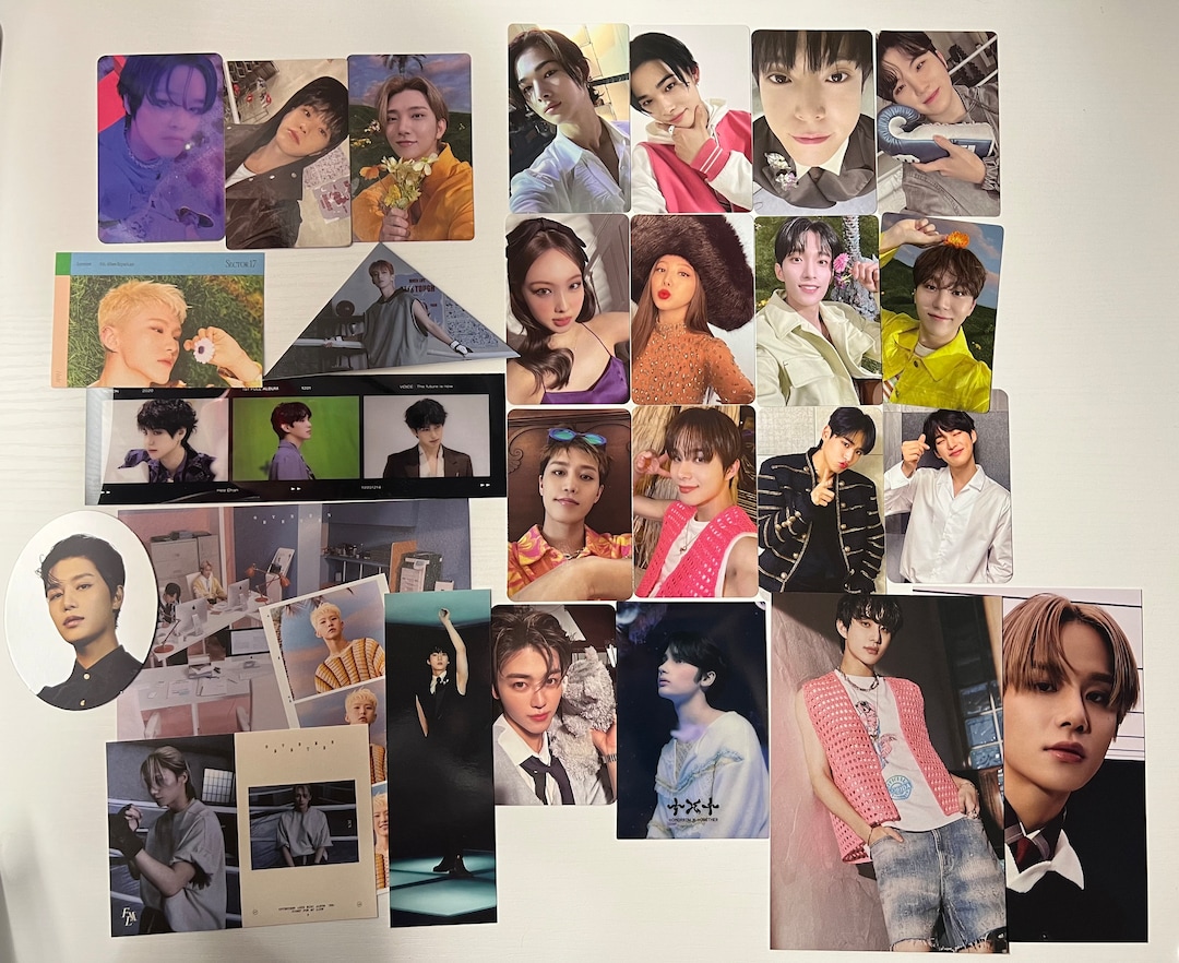 Official K-pop Photocards Inclusions and Target Exclusive - Etsy