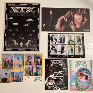 OFFICIAL Stray Kids Photocards and Inclusions New Album!! HOP, ATE ...