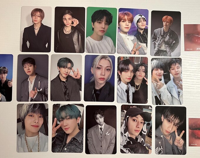 OFFICIAL Stray Kids Photocards and Inclusions New Album!! HOP, ATE ...