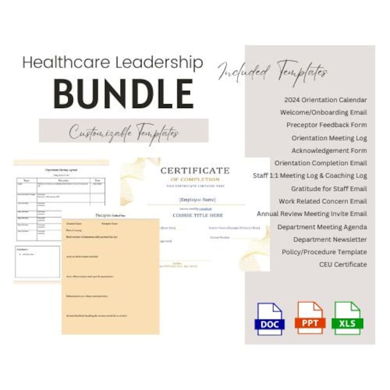 Nurse Manager Huddle Template - Etsy