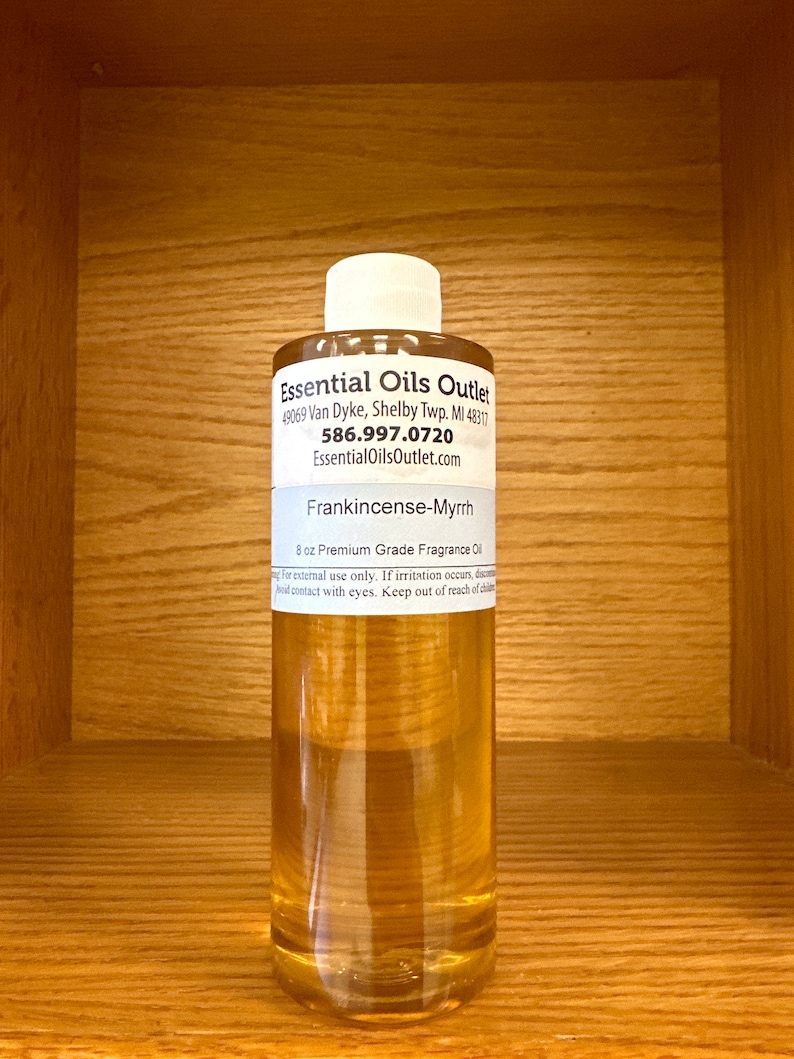 8 Oz Frankincense-myrrh Fragrance Oil - Etsy