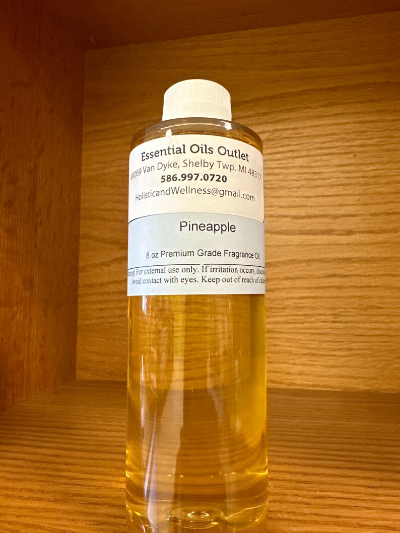 8 Oz Pineapple Fragrance Oil - Etsy
