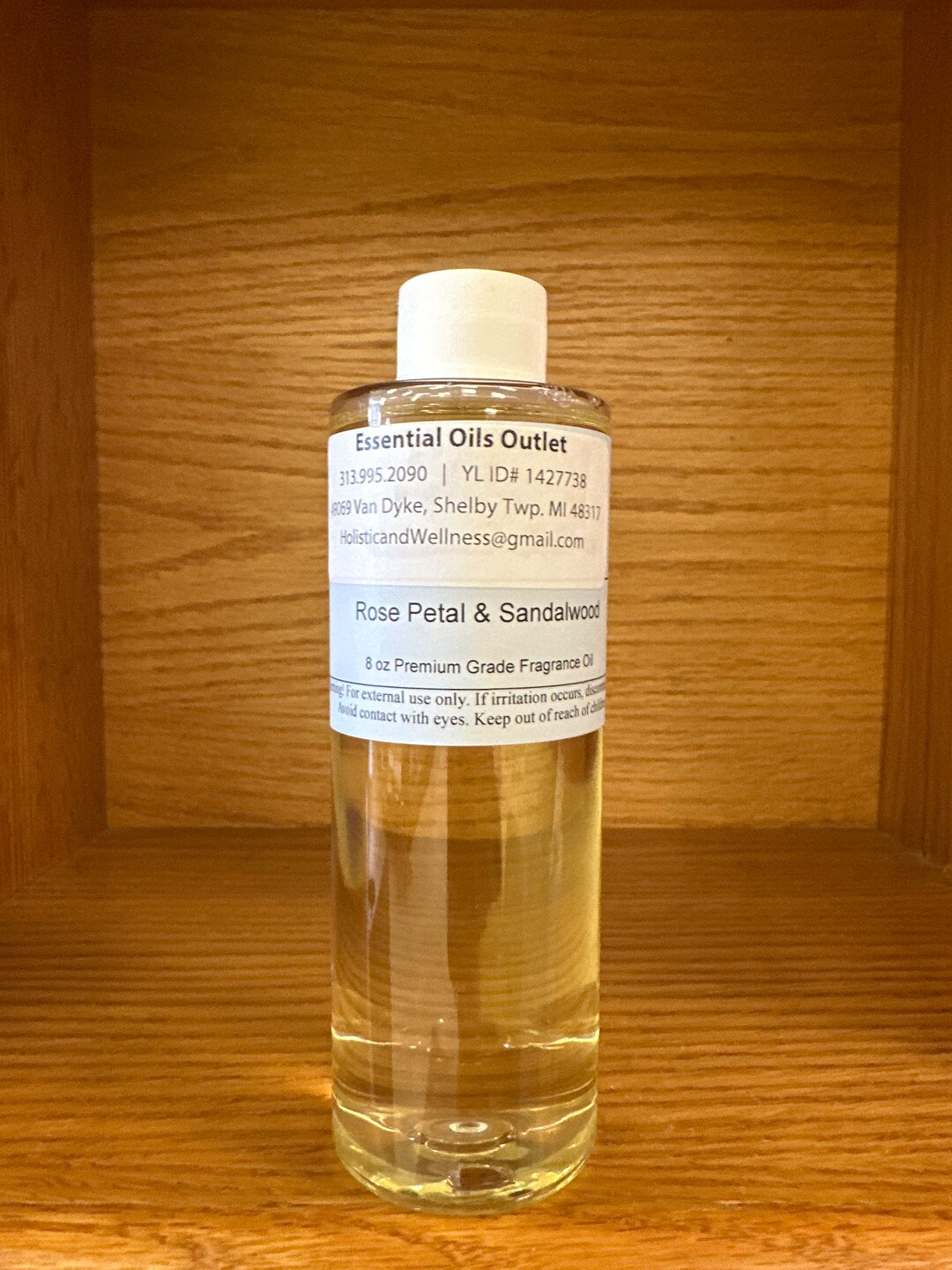 8 Oz Rose Petal and Sandalwood Fragrance Oik - Etsy