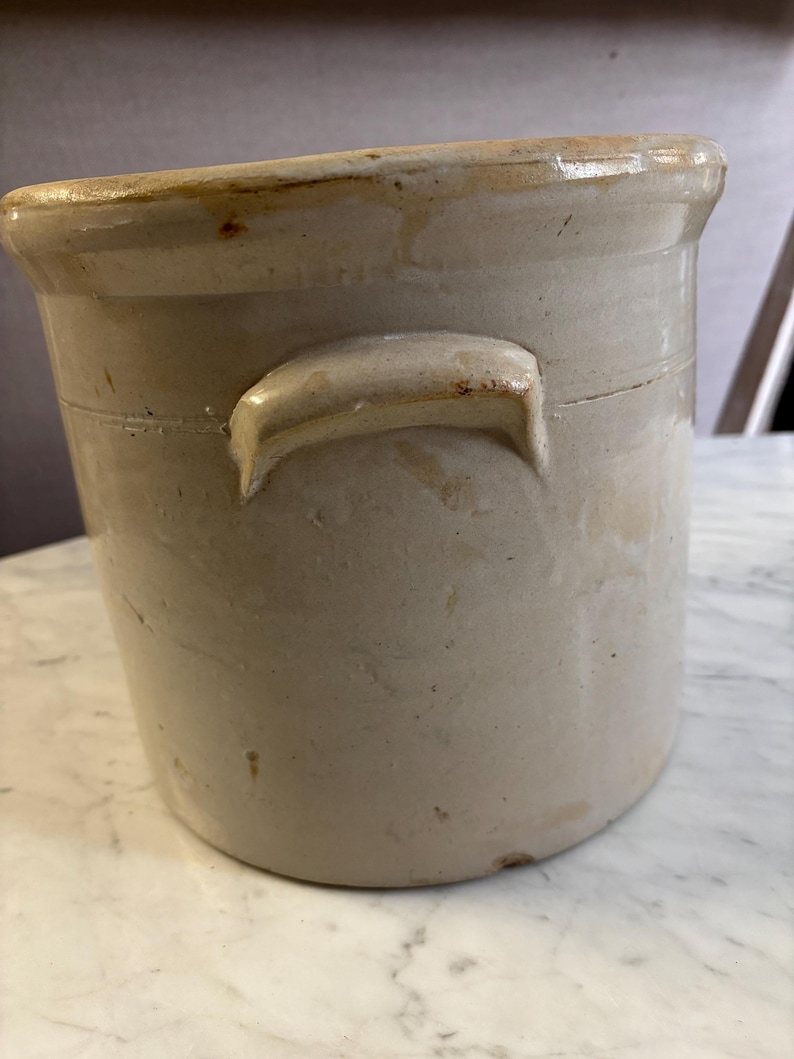 Antique 2 Gallon Stoneware Crock - Etsy