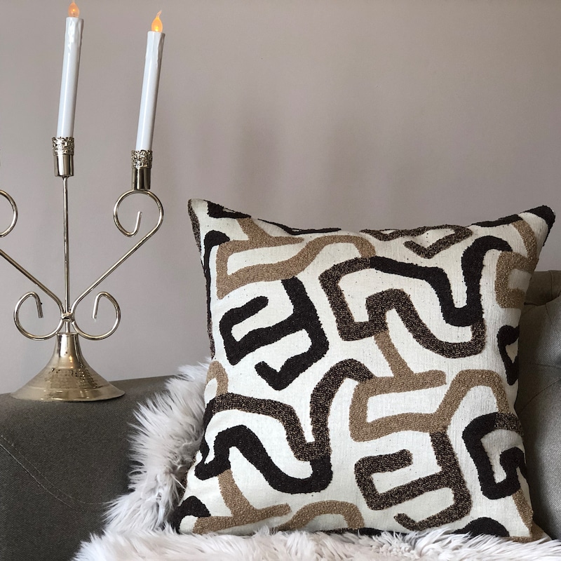 Brown Throw Pillow - Etsy