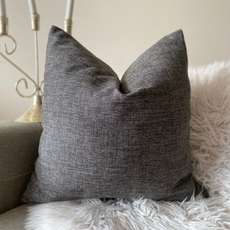 Linen Throw Pillow - Etsy